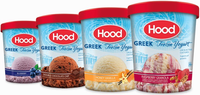 Hood Launches Greek Frozen Yogurt in Four Flavors