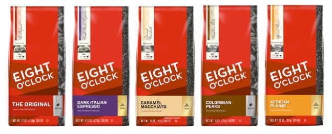 Eight O'Clock Coffee Unveils New Look, Contemporary Varieties