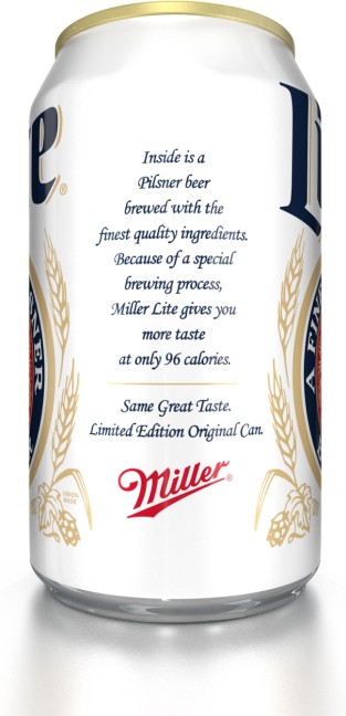 Miller Lite Goes Retro With Limited-Edition Original Lite Can