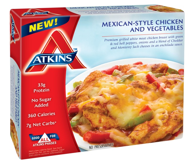Atkins Adds To Frozen Meal Lineup