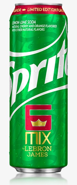 Sprite 6 Mix By LeBron James Debuts As Limited-Edition Flavor