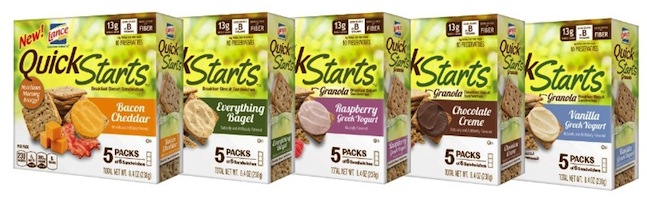 Snyder’s Lance Introduces Five More Quick Starts Flavors