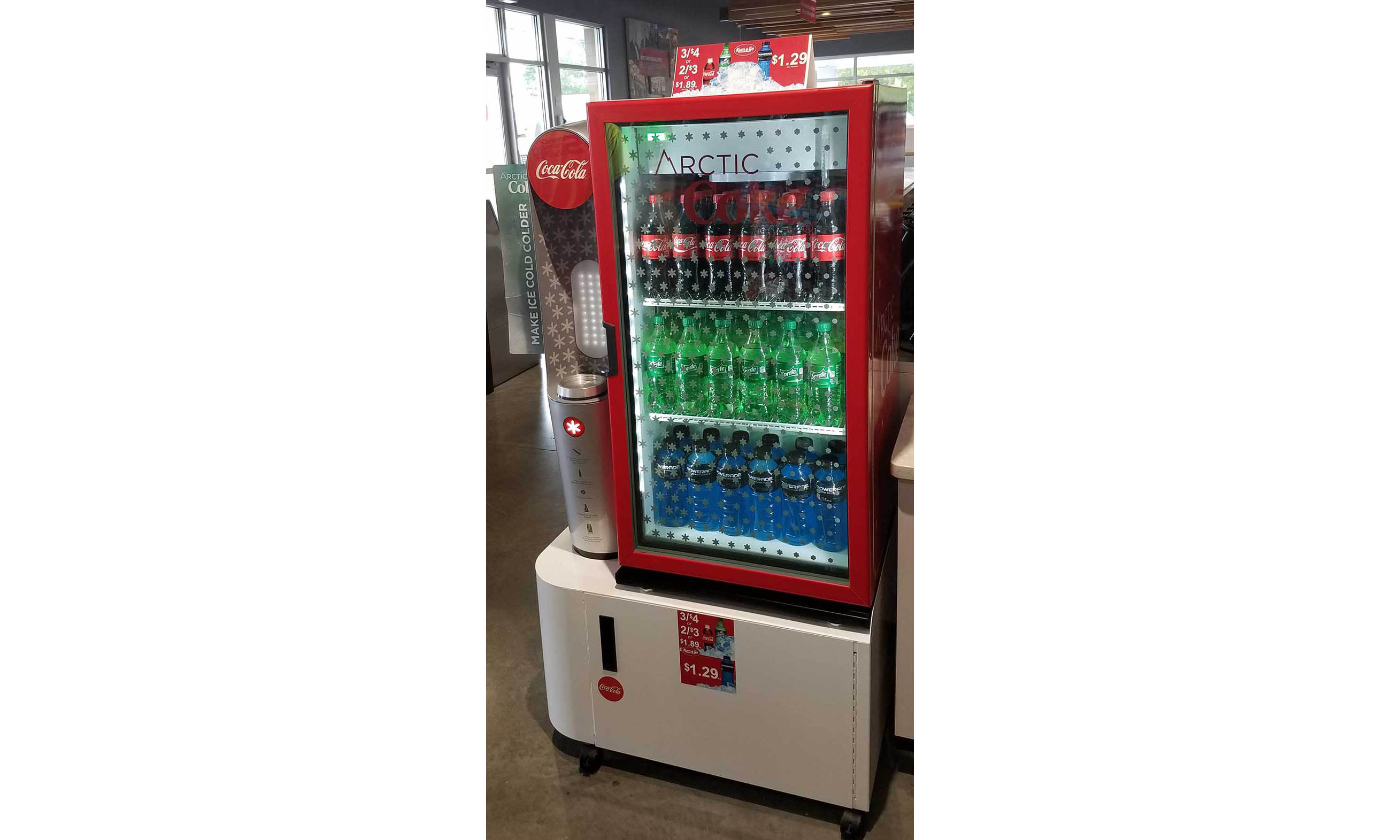 Coca-Cola Expands Arctic Coke Machine Testing To 800 C-Stores