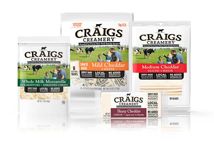 Craigs Creamery Cheese Produced By Family-Run Dairy Farms