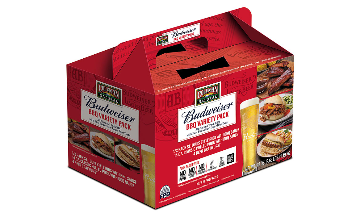 Coleman Natural Foods Introduces Budweiser BBQ Variety Pack